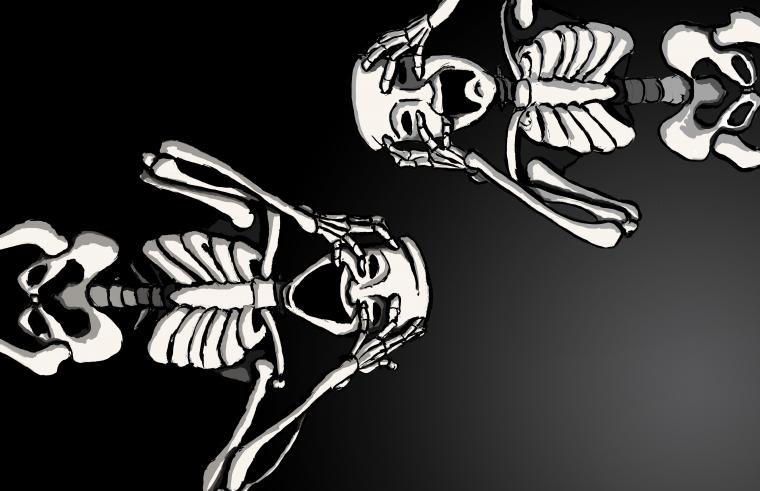 🔥 [50+] Scary Skeleton Wallpapers | WallpaperSafari