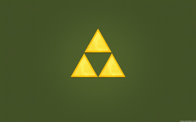 🔥 Free Download Minimalistic Green Triforce Wallpaper By Createvi by ...