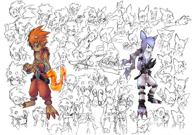 Free download Rookie forms of Digimon Frontier only Flamemon and ...