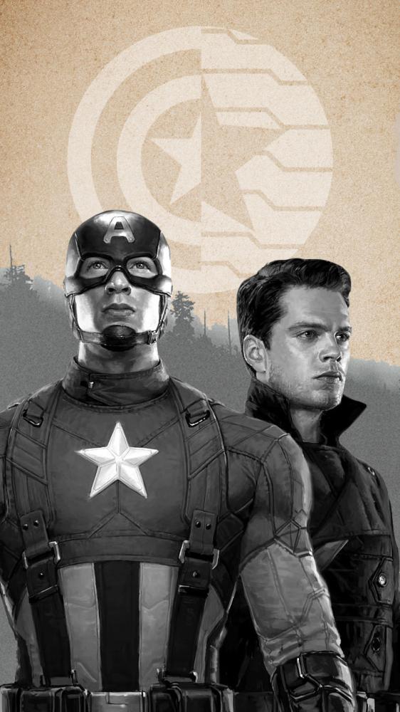 🔥 Free Download Bucky Barnes Steve Rogers On We Heart It by @jacquelines53 | WallpaperSafari