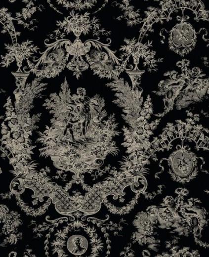 🔥 [40+] Black Toile Wallpapers | WallpaperSafari