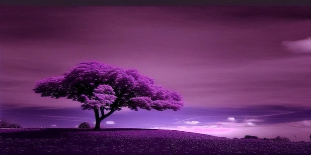 🔥 [80+] Purple Tree Wallpapers | WallpaperSafari
