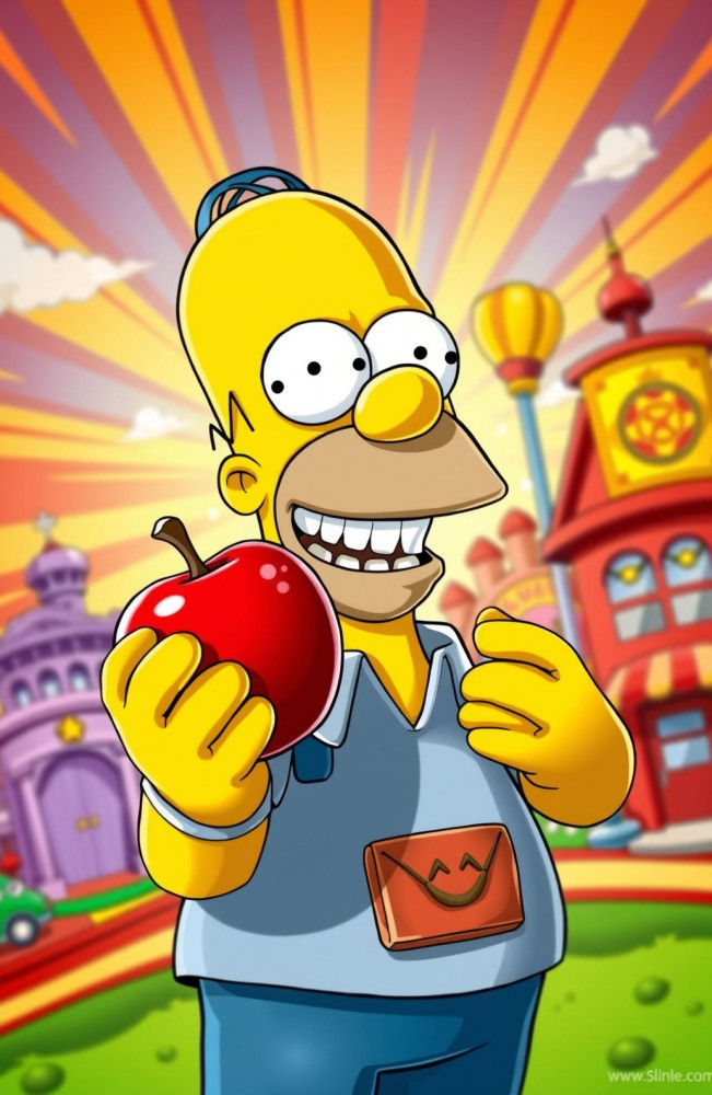 🔥 [90+] Homer Simpson Apple Wallpapers | WallpaperSafari