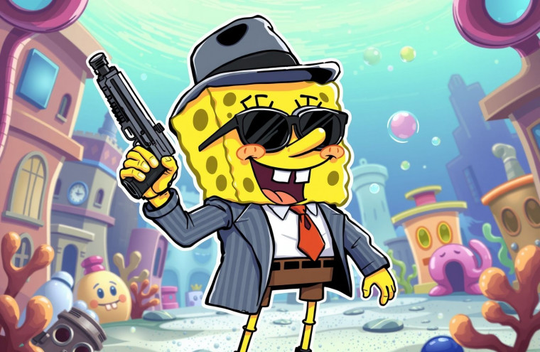 🔥 [100+] Gangster SpongeBob Wallpapers | WallpaperSafari