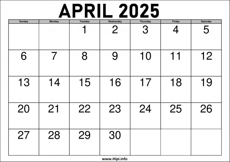 🔥 Free Download April Calendar With Holidays Printable Pdf Wiki ...