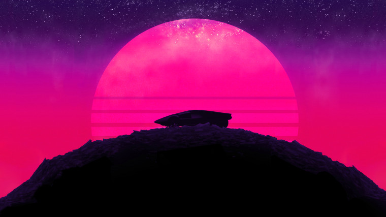 🔥 [120+] Outrun Sunset 4K Wallpapers | WallpaperSafari