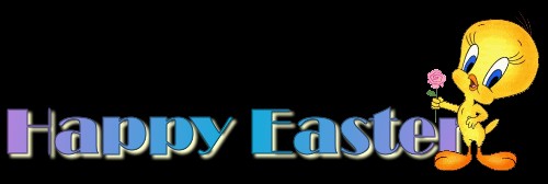 Free download Jumpys Links Special Days Tweety Happy Easter [500x168 ...