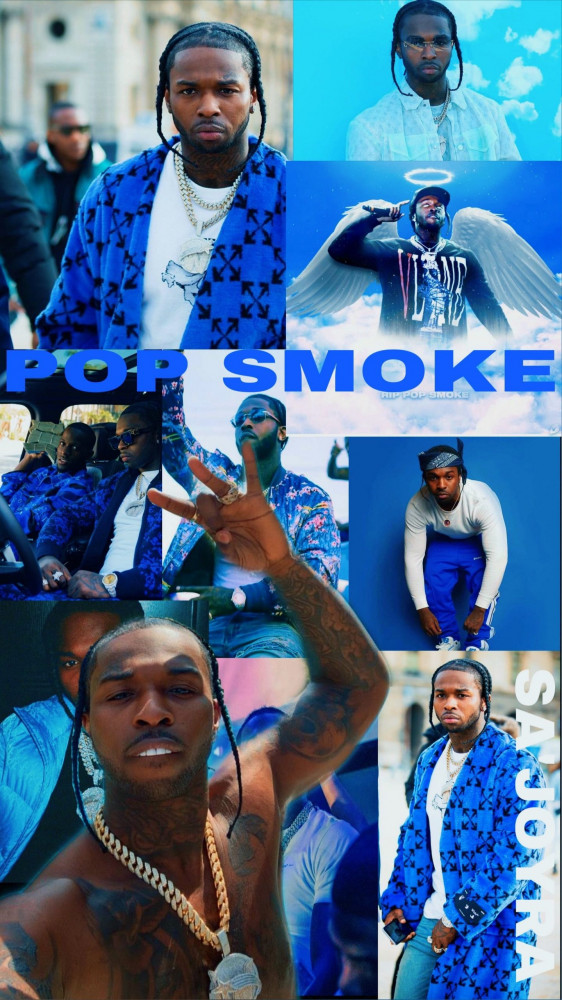 🔥 Free Download Pop Smoke Background Wallpaper by @malikwright ...