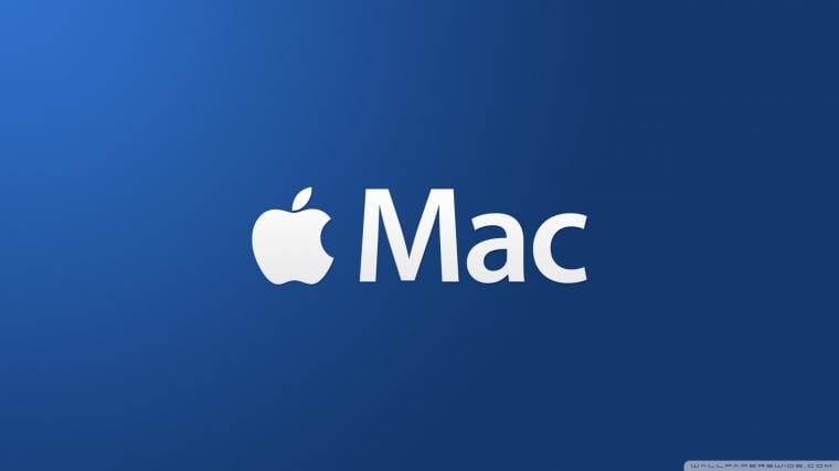 🔥 Free Download Apple Blue Background Logo Wallpaper Computers by ...