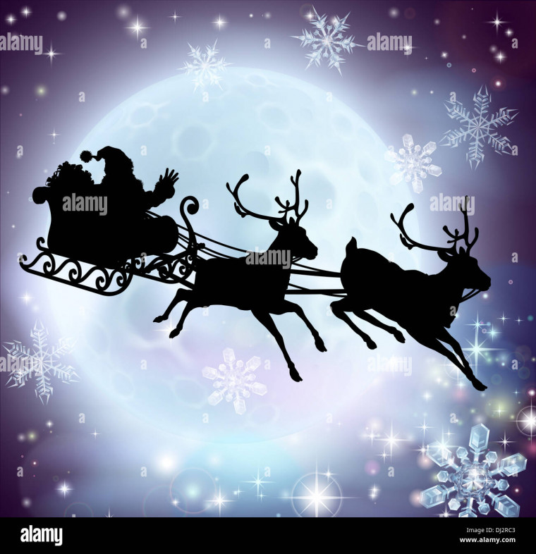 🔥 Free Download Santa In Flight Wallpaper by @msherman | WallpaperSafari