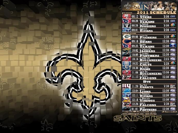🔥 Free Download Saints Schedule Wallpaper With by @msmith3 | WallpaperSafari