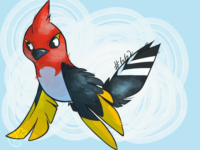 🔥 Free Download Alolan Fletchinder By Thecartoonbomb by @lbrown26 ...