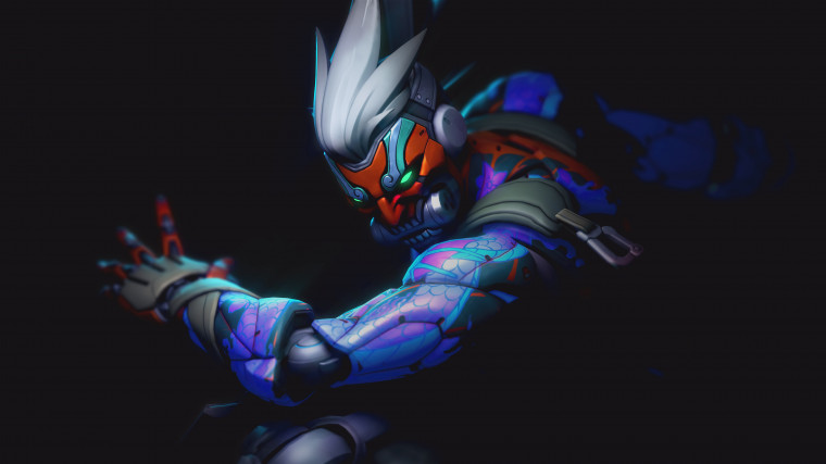 🔥 Free Download Cyber Demon Genji Overwatch Wallpaper 4k 2730h by ...