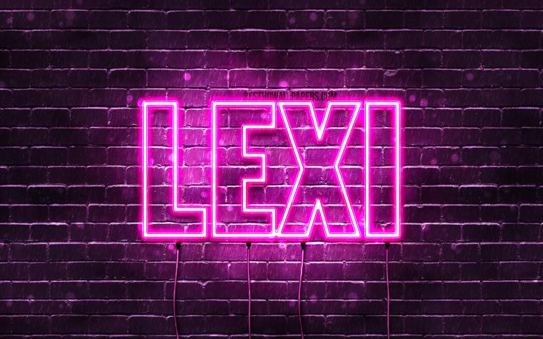 🔥 Free Download Wallpaper Lexi 4k With Names Female by @kevinm54 ...