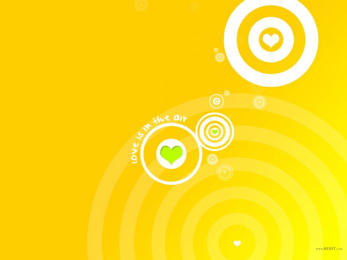 🔥 Free Download Yellow Love Wallpaper Top Desktop by @logancunningham ...