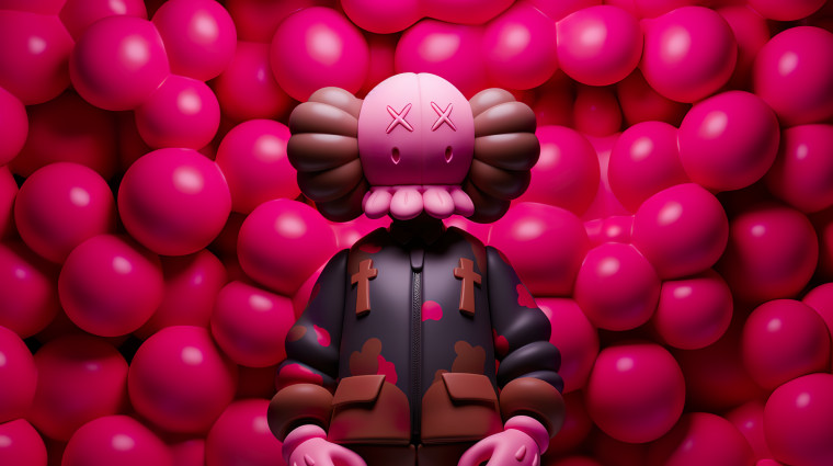 🔥 [50+] Red Kaws Wallpapers | WallpaperSafari