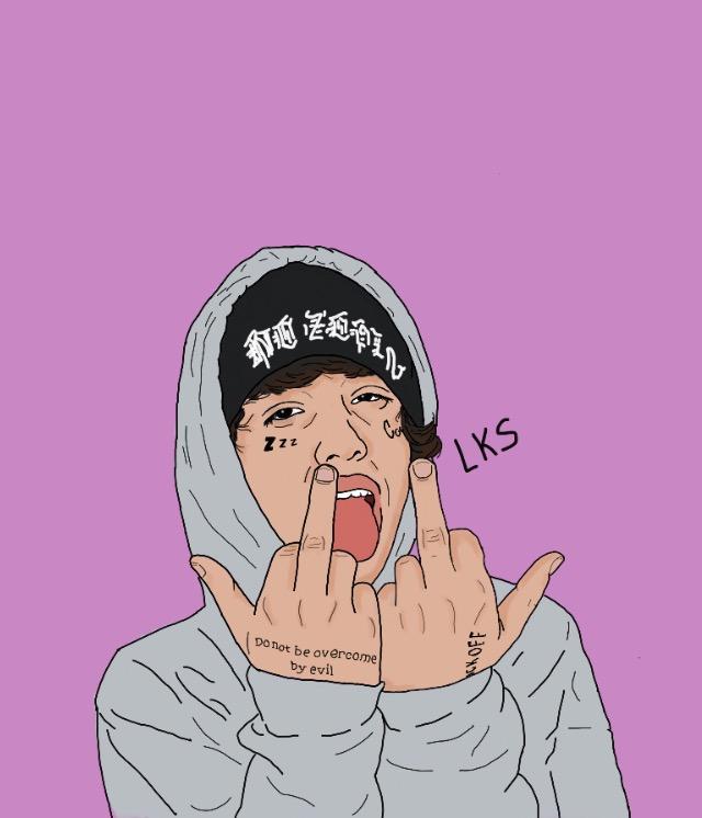 🔥 Free Download Lil Xan Lilxan Wallpaper My Arts by @luismoore ...