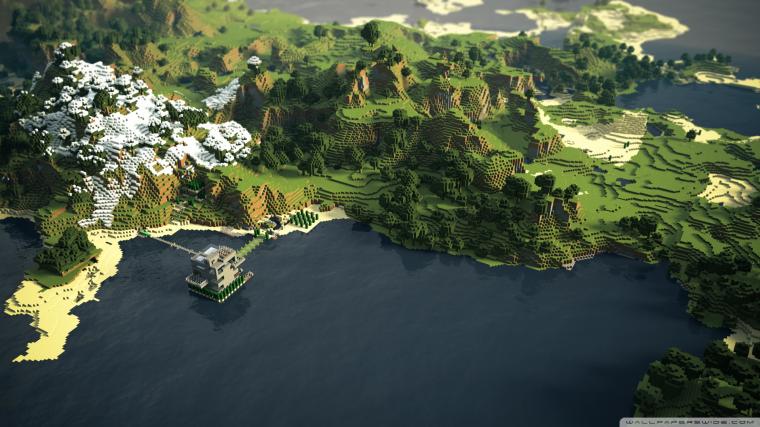 🔥 Free Download Minecraft Beautiful World By Muusedesign by @paullawson ...