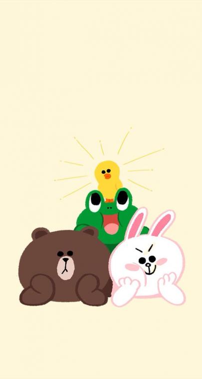 🔥 [90+] LINE Characters Wallpapers | WallpaperSafari