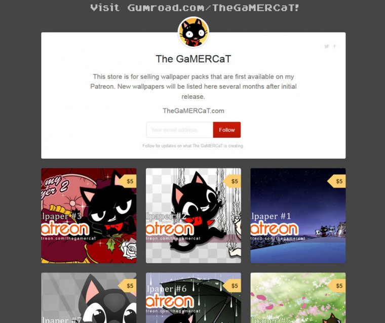 🔥 [30+] GaMERCaT Wallpapers | WallpaperSafari