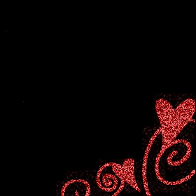 🔥 Free Download Red Heart On Black Background Wallpaper by @kevinp ...