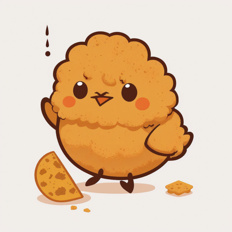 🔥 [50+] Cute Chicken Nugget Wallpapers | WallpaperSafari