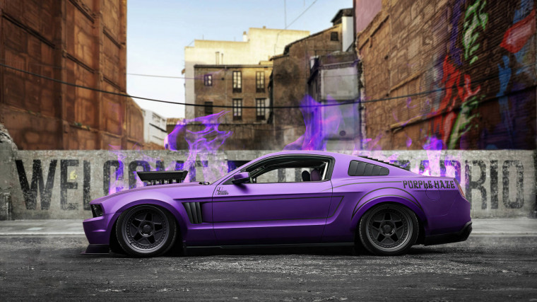 🔥 [40+] Purple Mustang Wallpapers | WallpaperSafari