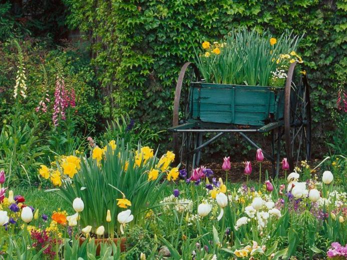 🔥 [40+] Spring Flower Gardens Wallpapers | WallpaperSafari