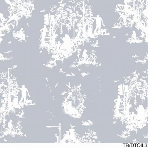 🔥 [40+] Gray Toile Wallpapers | WallpaperSafari
