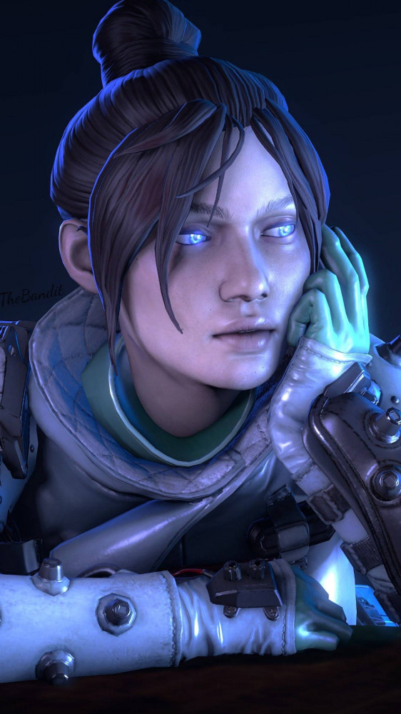 🔥 Free Download Apex Legends Iphone Wraith Portrait Wallpaper by ...