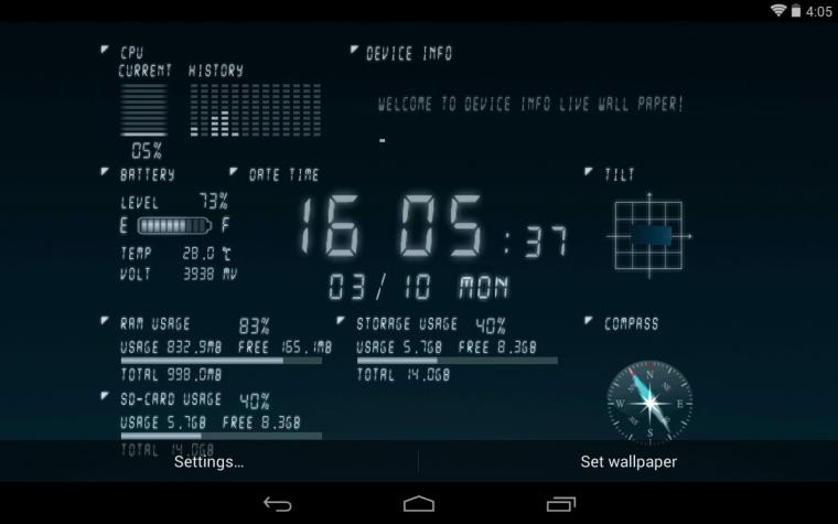 🔥 Free Download Clock Live Wallpaper You Can Customize Like Your Style ...