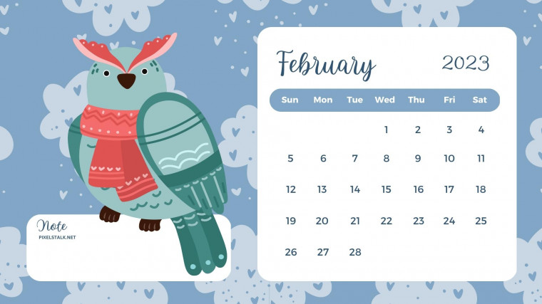 🔥 [50+] February 2023 Calendar Wallpapers | WallpaperSafari