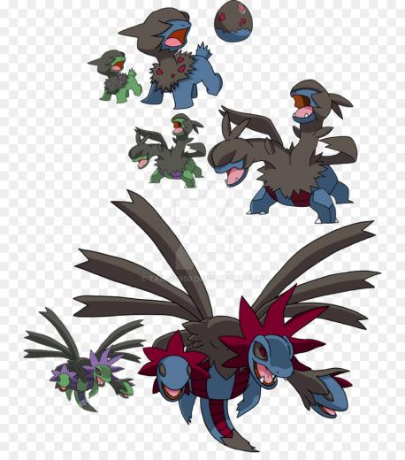 🔥 Free Download Deino Zweilous Hydreigon Transparent Png by @allend ...