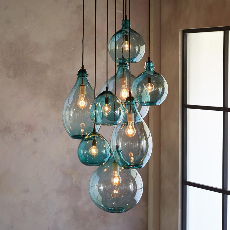 🔥 Free Download Salon Glass Canopy Pendant Light Kitchen Lighting Home ...