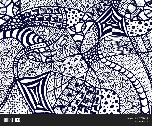 Free download Zentangle background Vector Image of Backgrounds Textures ...