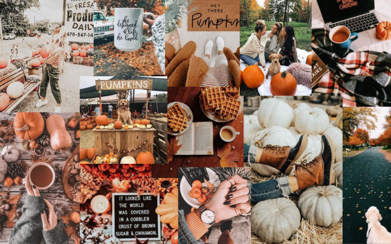 🔥 Free Download Autumn Collage Wallpaper Ideas For Pc Laptop Hello ...