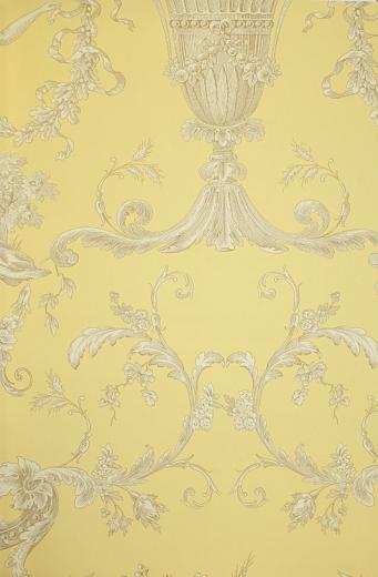 🔥 Free Download Brewster Light Yellow Tropical Toile Wallpaper by ...