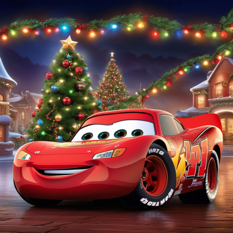 🔥 [50+] Lightning Mcqueen Christmas Wallpapers | WallpaperSafari