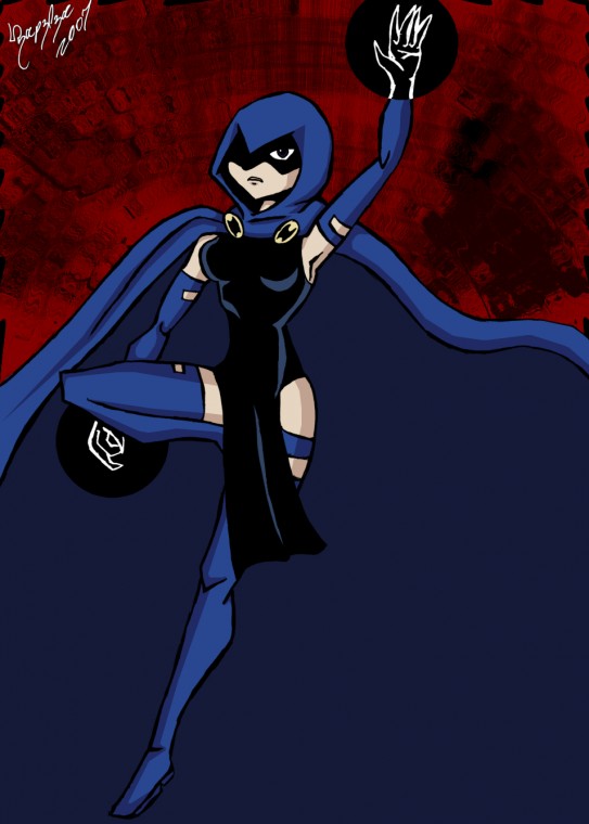 🔥 Free Download Teen Titans Raven Birthmark Wallpaper By Robynoake by ...
