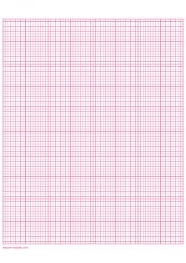 🔥 Free Download Squares Per Inch Pink Graph Paper a4 Sized Get The by ...
