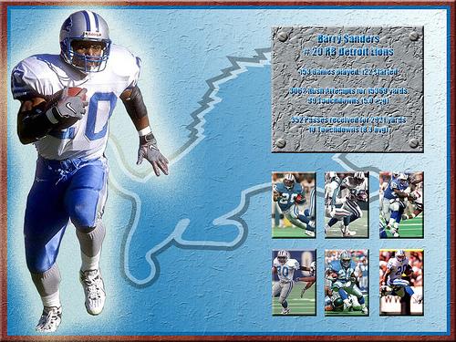 🔥 [50+] Barry Sanders Wallpapers Running Back | WallpaperSafari