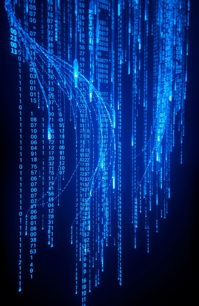 🔥 [40+] Blue Matrix Code Wallpapers Live | WallpaperSafari