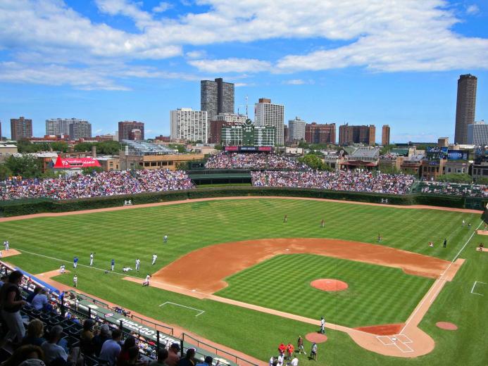 🔥 Free Download Chicago Cubs Wallpaper Of Wrigley Field Panoramic At ...