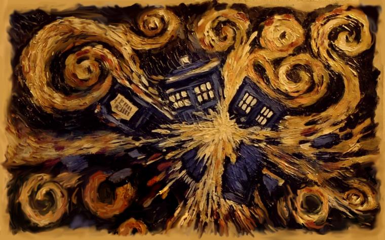 🔥 [50+] Van Gogh Exploding Tardis Wallpapers | WallpaperSafari