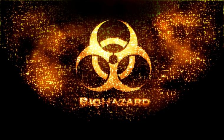 🔥 Free Download Biohazard Warning Signs Logo Hd Wallpaper In by ...