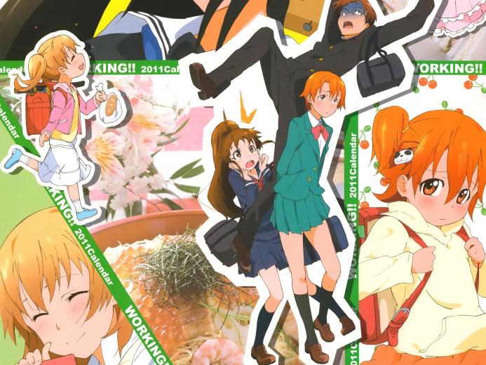 🔥 Free Download Looking At Er Santa Girl Inami Mahiru Working Wagnaria ...