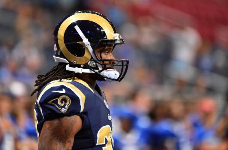 Free download Todd Gurley 30 of the St Louis Rams runs the ball up the ...