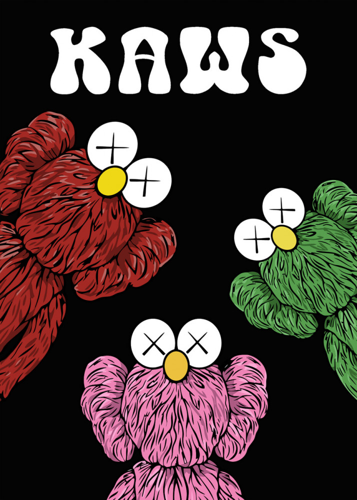 🔥 [50+] Red Kaws Wallpapers | WallpaperSafari