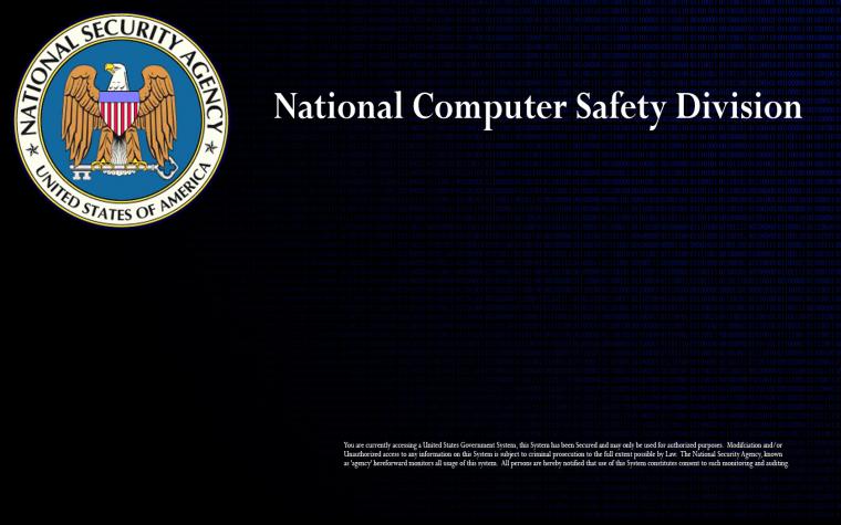 🔥 Free Download National Security Agency Terminal Wallpaper by @dwarren ...