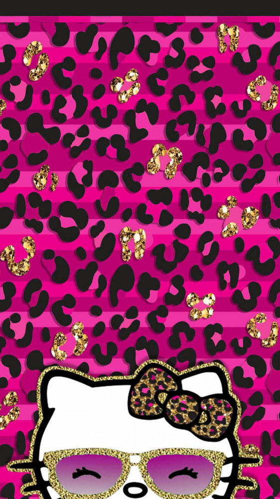🔥 [50+] Hello Kitty Leopard Wallpapers | WallpaperSafari